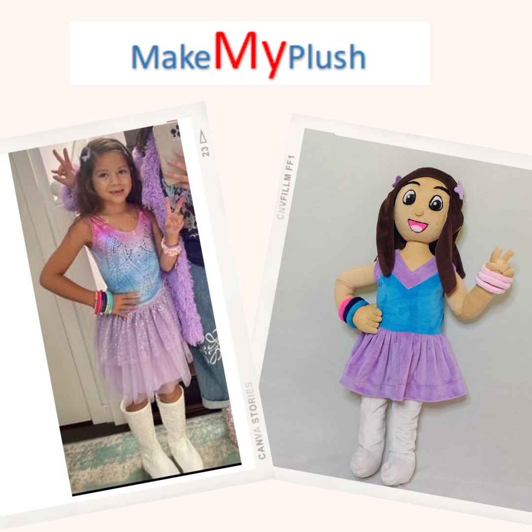 Make your own personalized custom hand puppet based on drawing or pict