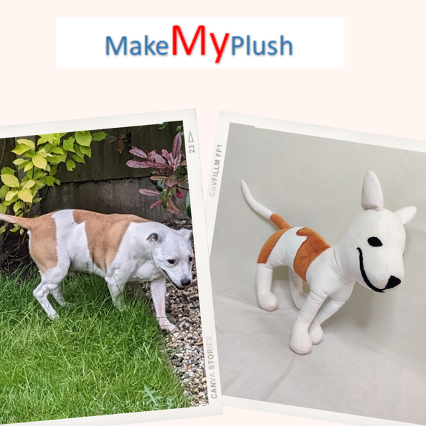 Turn Dog, Cat, Any Pet Animal Pictures into Custom Animal Plush